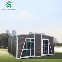 China 20ft Expandable Trailer Home Manufacturer Warmth cold resistance Customizable galvanized steel frame for sale