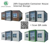 China 20ft mobile expandable prefab house Manufacturer EPS composite panels Quick installation for sale