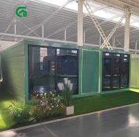 China 20ft flat roof Modular Expandable Homes Manufacturer odm foldable office container for sale