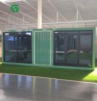 China 20ft flat roof Modular Expandable Homes Manufacturer odm foldable office container for sale