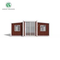 China 20ft Prefab Expandable House Manufacturer Internal Fittings Customizable EPS Wall Material for sale
