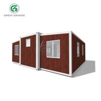China 20ft Prefab Expandable House Manufacturer Internal Fittings Customizable EPS Wall Material for sale