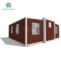 China 20ft Prefab Expandable House Manufacturer Internal Fittings Customizable EPS Wall Material for sale