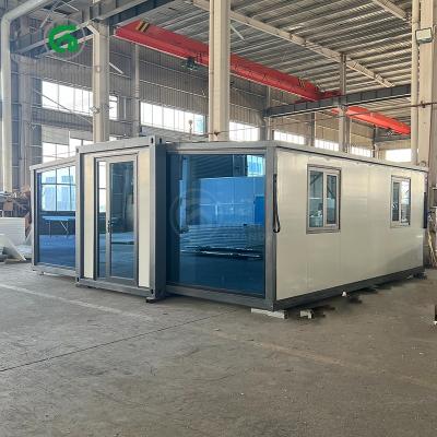 China 20ft Foldable Tiny House Manufacturer Galvanized Steel Square Tube tiny houses EPS materials for sale