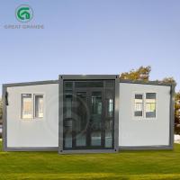 China 20ft Expandable Homes Manufacturer Galvanized Steel Frame Customized Appearance for sale