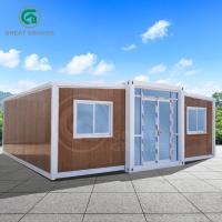 China 20ft Expandable Homes Manufacturer Galvanized Steel Frame Customized Appearance for sale