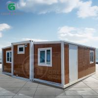 China 20ft Expandable Homes Manufacturer Galvanized Steel Frame Customized Appearance for sale