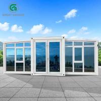 China 20ft Foldable Prefab House Manufacturer Convenient Transportation resistance earthquakes for sale