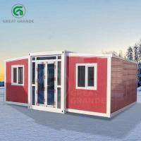 China 20ft Foldable Prefab House Manufacturer Convenient Transportation resistance earthquakes for sale