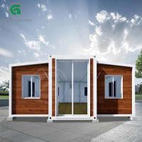 China 20ft Expandable Tiny Home Manufacturer Long Service Life Quick Installation Living Space for sale