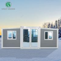 China 20ft Expandable Mobile Home Manufacturer Prefab Homes Living Space Temporary Shelter for sale