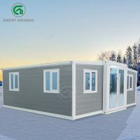 China 20ft Expandable Mobile Home Manufacturer Prefab Homes Living Space Temporary Shelter for sale