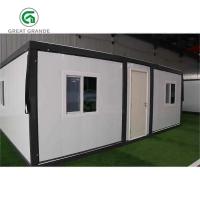 China 20ft Expandable Trailer Home Manufacturer Temporary Shelter Water Proof for sale