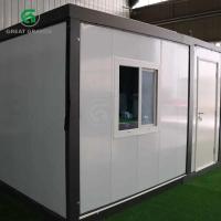 China 20ft Expandable Trailer Home Manufacturer Temporary Shelter Water Proof for sale