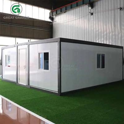 China 20ft Expandable Trailer Home Manufacturer Temporary Shelter Water Proof for sale