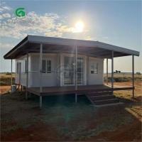 China 20ft Modular Expandable Homes Manufacturer Security Door Double Glazed Privacy Glass for sale