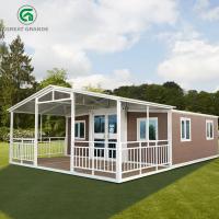 China 20FT Expandable Modular House Galvanized Steel Square Tube Earthquake Resistant for sale