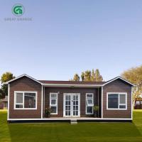 China 20FT Luxury Expandable Container House Galvanized Steel Square Tube Electrical Fixtures for sale