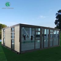 China 20FT Expandable Shipping Container House Manufacturer Galvanized Steel Frame Eps Sandwich Panels for sale