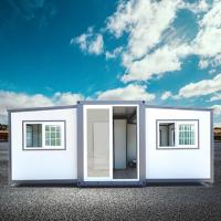 China 20FT Prefab Portable House Manufacturer Prefab Housinge EPS Sandwich Panels Floor Leather for sale