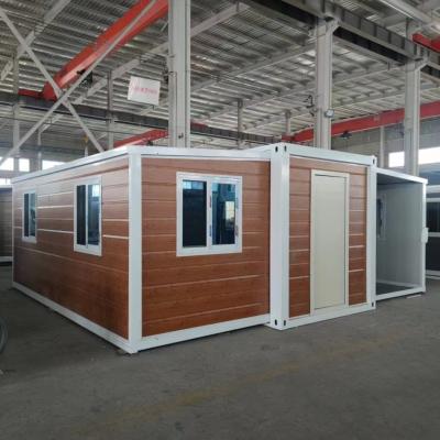 China 20FT Vandalproof Expandable Prefab House Manufacturer Immediate Housing Pest Resistance for sale