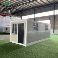 China 20ft Shipping Container Home Manufacturers Folding Bunk Beds Rock Wool Board Waterproof Design for sale