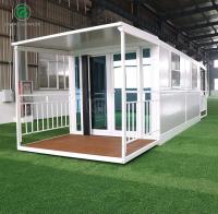 China 20ft Shipping Container Prefab Home Galvanized steel frame waterproof design Modern design for sale