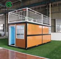 China 20ft Foldable Office Container Manufacturer Waterproof Design Temporary Shelters for sale