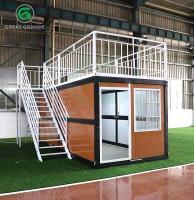 China 20ft Foldable Office Container Manufacturer Waterproof Design Temporary Shelters for sale