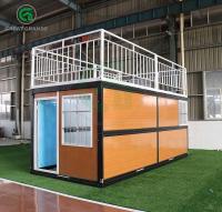 China 20ft Foldable Office Container Manufacturer Waterproof Design Temporary Shelters for sale