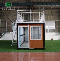 China 20ft Foldable Office Container Manufacturer Waterproof Design Temporary Shelters for sale
