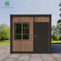 China 20ft Portable Folding House Manufacturer Waterproof Design Fireproof Convenient Transportation for sale