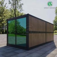 China 20ft Portable Folding House Manufacturer Waterproof Design Fireproof Convenient Transportation for sale