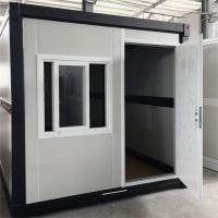 China 20ft Fold Out Container House Manufacturer Square Tubes Galvanized Steel Quick Installation for sale