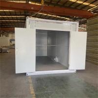 China PU Insulation Rock Wool Folding Container Home For Active Participation In Exhibitions for sale