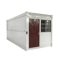 China Waterproof Design And Class A Fireproof Rating Folding Container Home For Collapsible Metal Box Home for sale