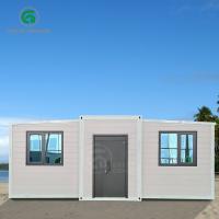 China Expandable Prefab House Customization Support Double Glazed Windows And Toilet Fitting for sale
