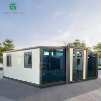 China Collapsible Container House Bamboo Wood Flooring Wind-resistance 200km/h Level 16 for sale
