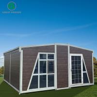 China T50 Eps Board Expandable Prefab House For Outdoor 2.86m Height 1.0 KN/m2 Roof Bearing for sale
