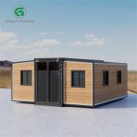 China 5600 Mm * 6300 Mm * 2250 Mm Expandable Prefab House Lighting Electrical System for sale