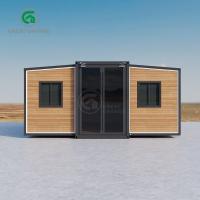 China 5600 Mm * 6300 Mm * 2250 Mm Expandable Prefab House Lighting Electrical System for sale