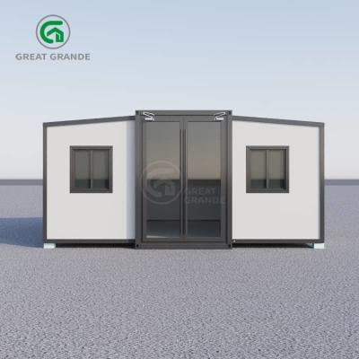 China 20FT Collapsible Container Homes Expandable Prefab House For Easy Transportation for sale