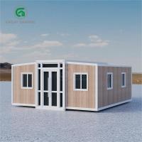 China Galvanized Steel Collapsible Prefabricated Home With Customizable Exterior Color for sale
