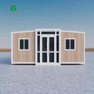 China Galvanized Steel Collapsible Prefabricated Home With Customizable Exterior Color for sale