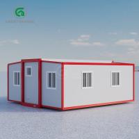 China Expandable Prefab House 18mm Cement Floor And 18mm Bamboo Plywood Various Applications for sale