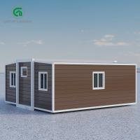 China Customizable Modular Expandable Shelter 18mm Cement Floor And 18mm Bamboo Plywood for sale