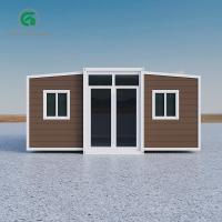 China Customizable Modular Expandable Shelter 18mm Cement Floor And 18mm Bamboo Plywood for sale