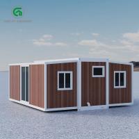 China Contemporary Expandable Prefab House 2.0kN/m2 Ground Live Load Aluminum Alloy Sliding Window for sale