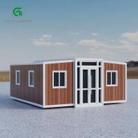 China Contemporary Expandable Prefab House 2.0kN/m2 Ground Live Load Aluminum Alloy Sliding Window for sale