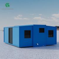 China Galvanized Steel Frame Expandable Tiny House With Construction And Certifications for sale